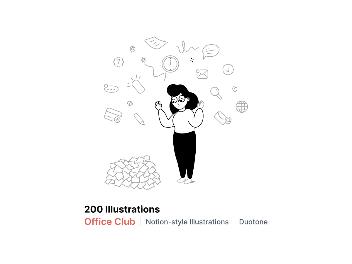 Too Much | Office Club - Overflow Design by Zafar on Dribbble