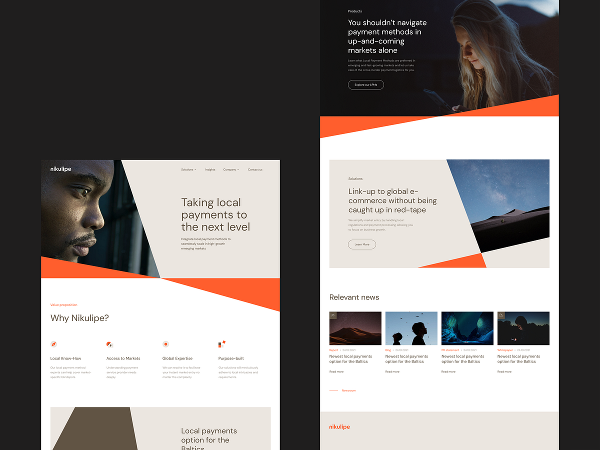 Oliver Cabell Product Page by Juste Navickaite for Outer Studio on Dribbble