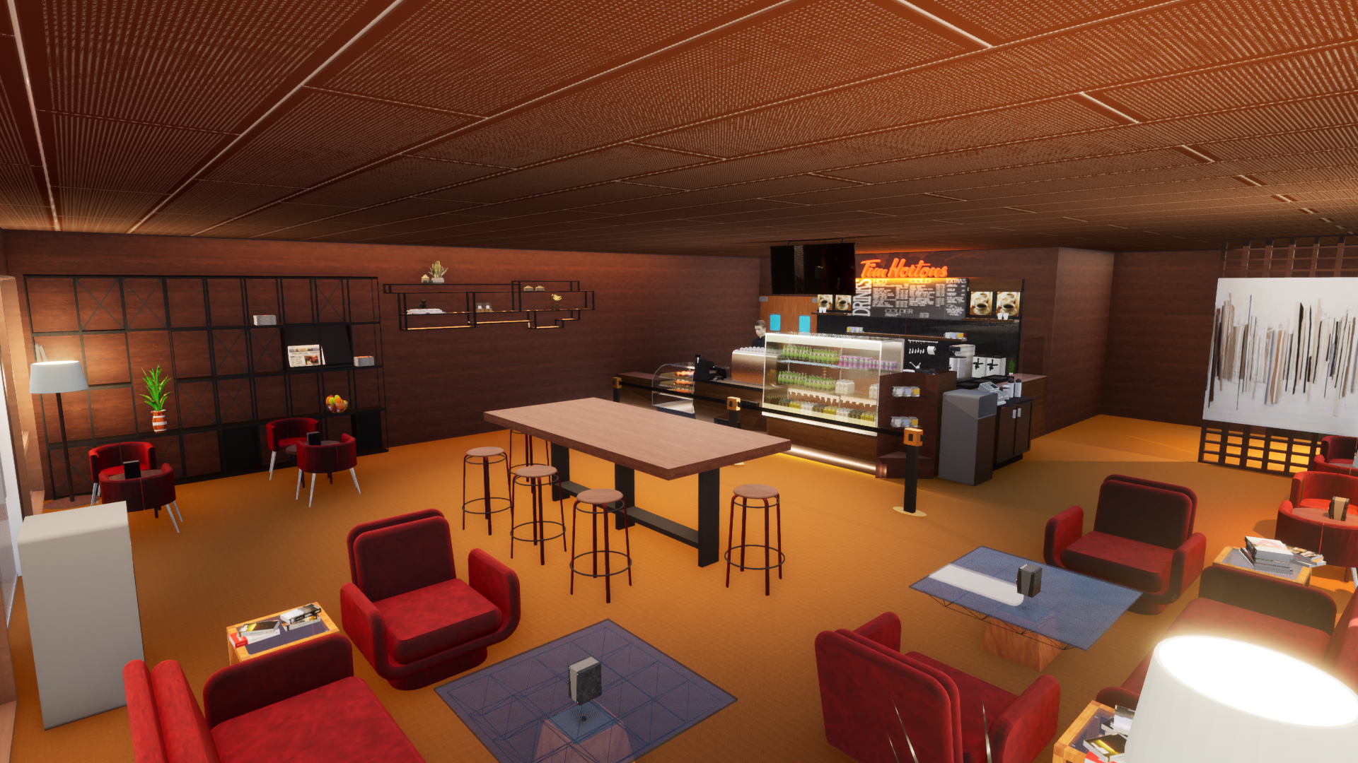 Tim Hortons Design Layout and Render by Nat Catangay on Dribbble