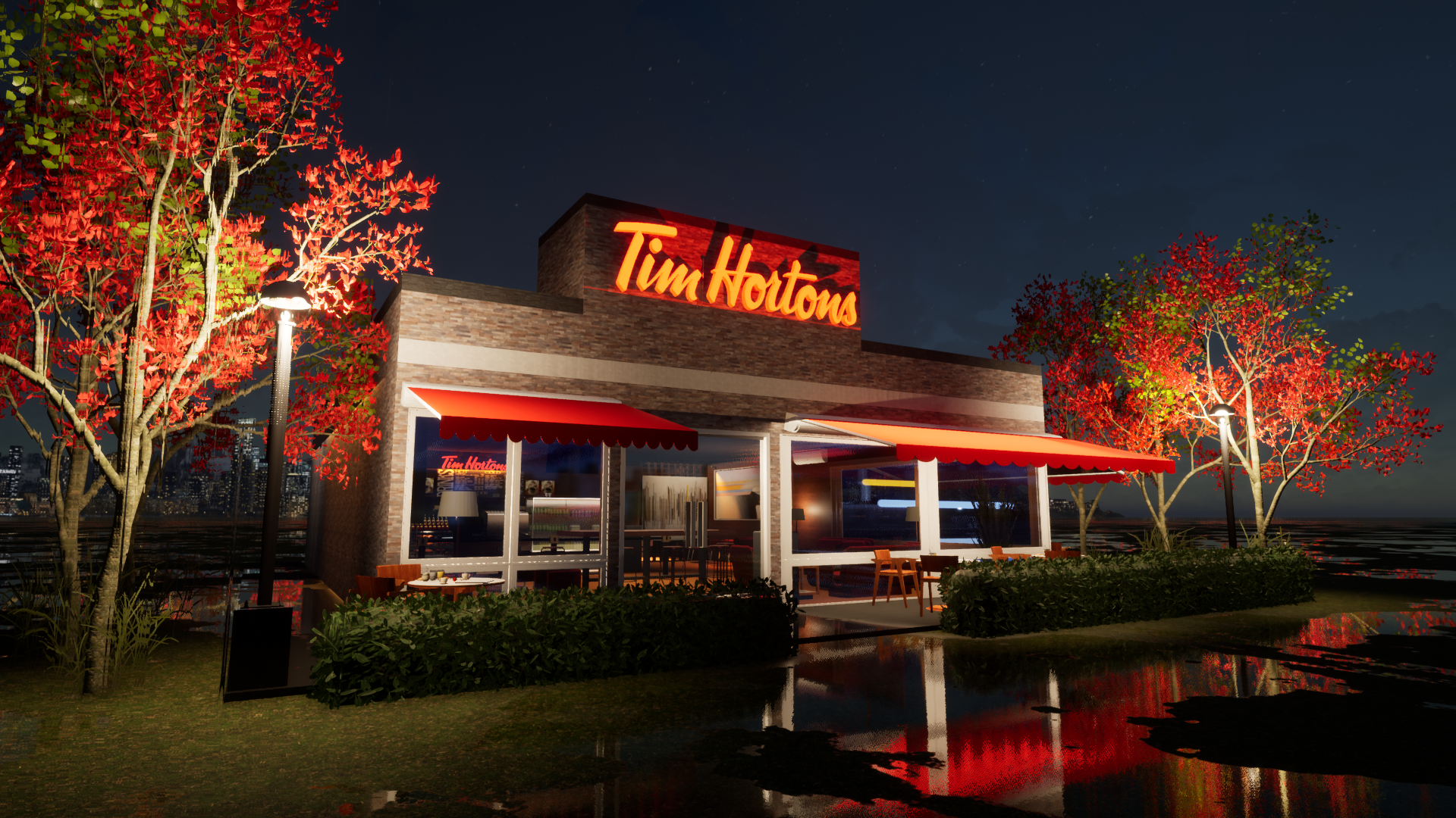 Tim Hortons Design Layout and Render by Nat Catangay on Dribbble