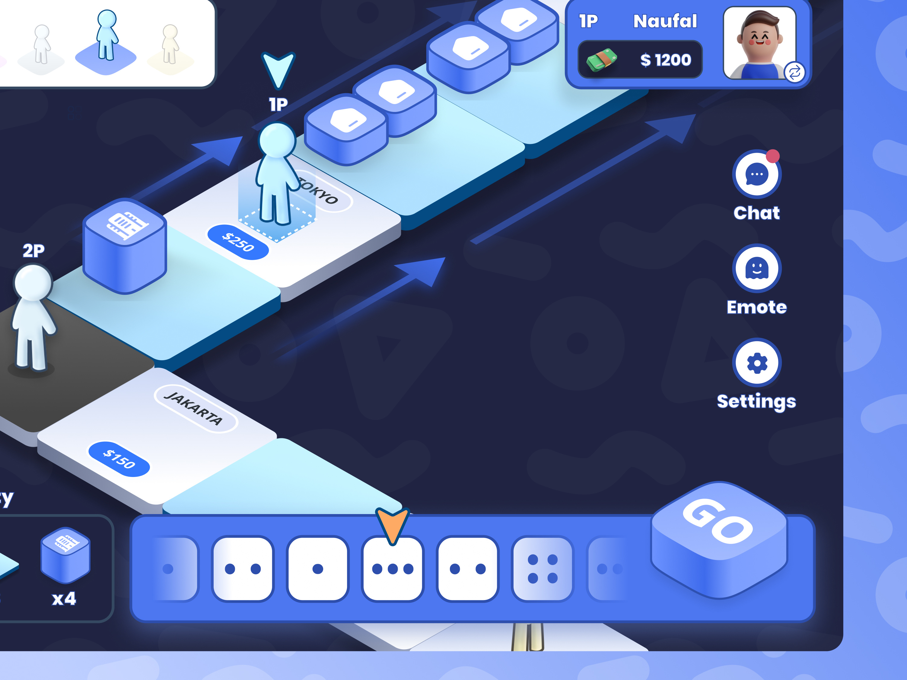 Monopoly Game - UI Game Concept by Mochammad Naufal 🦅 for Orenji Studio ...