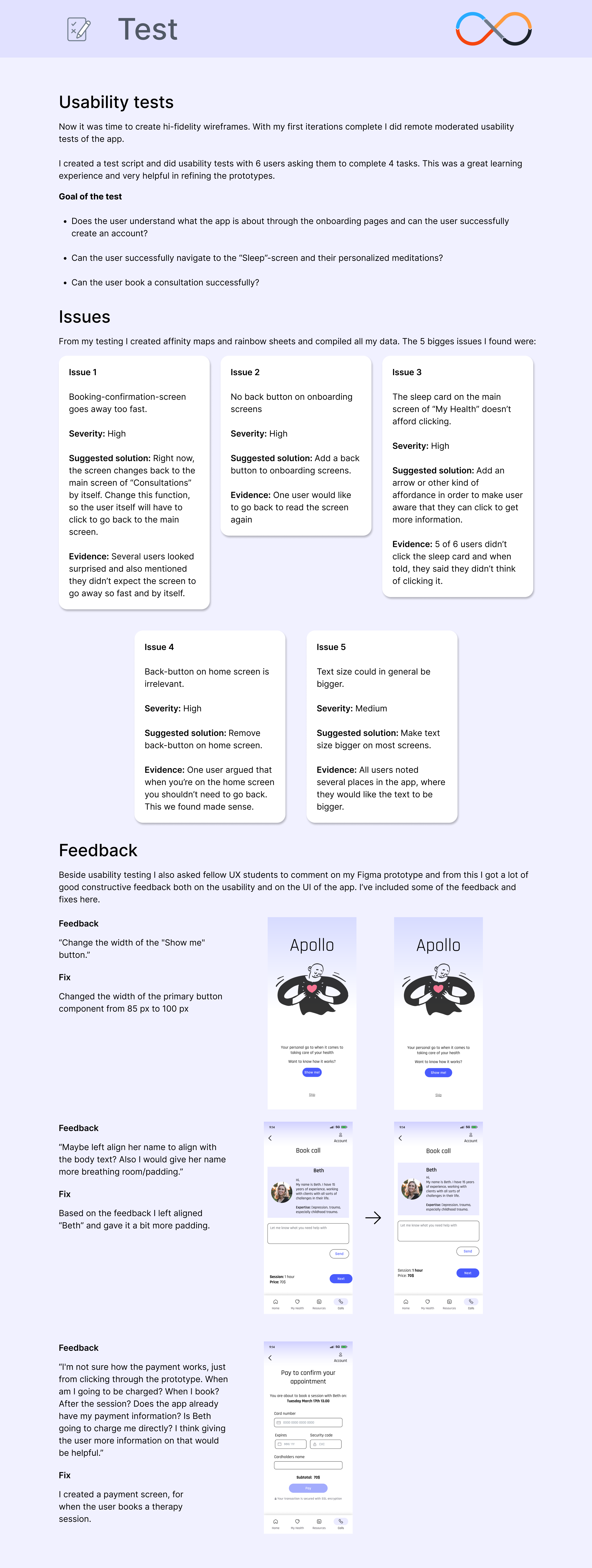 Apollo - UX Case study by Henrik Pultz Melbye on Dribbble
