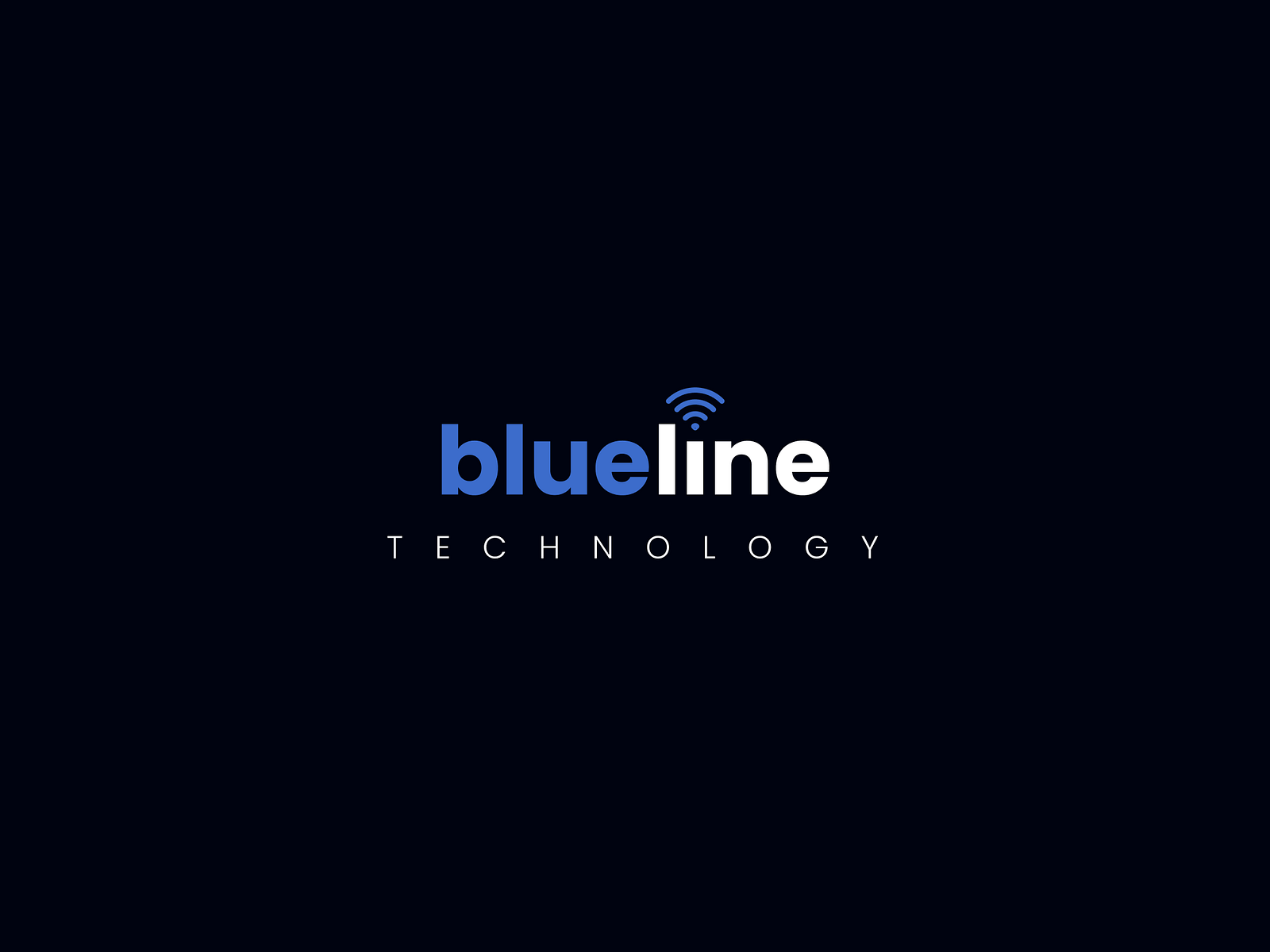 Client - Local Shop called BlueLine Technology by Daniel T. on Dribbble
