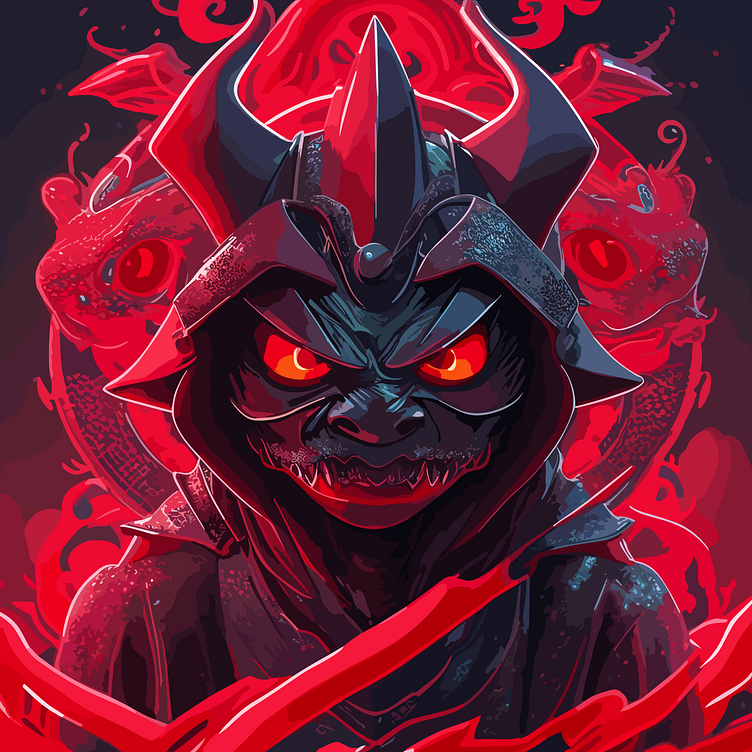 Ninja Face Masks Spy Dragon Face Evil Ninja By Zakaria On Dribbble
