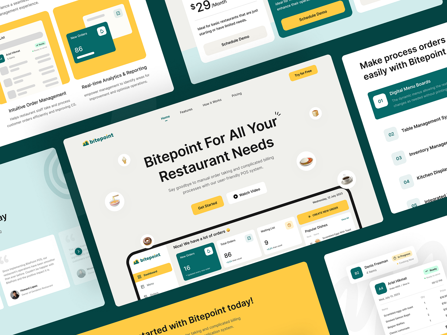 Bitepoint - Collage Version by Hilal RF for Agensip UI UX Agency on Dribbble