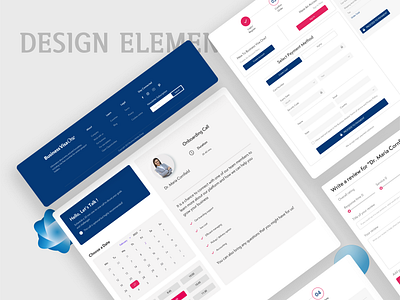 Consulting Web Elements UI Design by Saiham Hossain on Dribbble