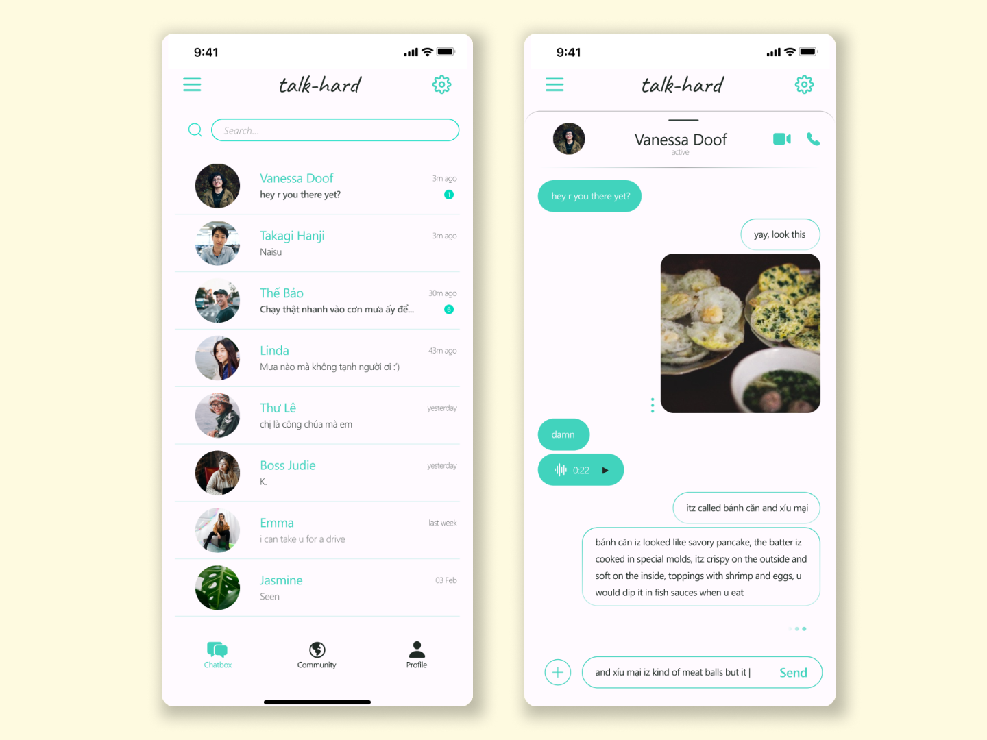 DailyUI #013 - Direct Messaging App by Hao TranPhuongChau on Dribbble DailyUI #013 - Direct Messaging App by Hao TranPhuongChau on Dribbble