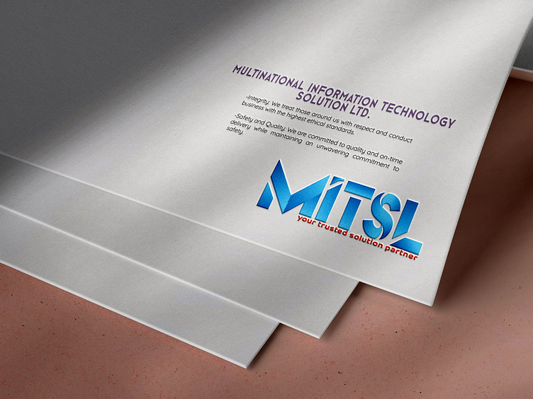 Logo Design for MITSL Company by Rakibuzzaman on Dribbble