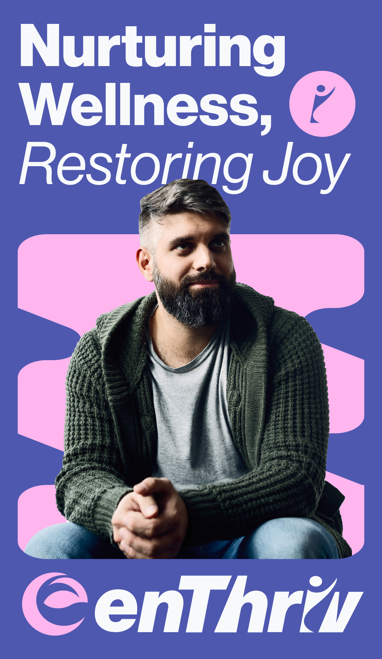 "Enthrive" Mental wellness branding by Omotive on Dribbble