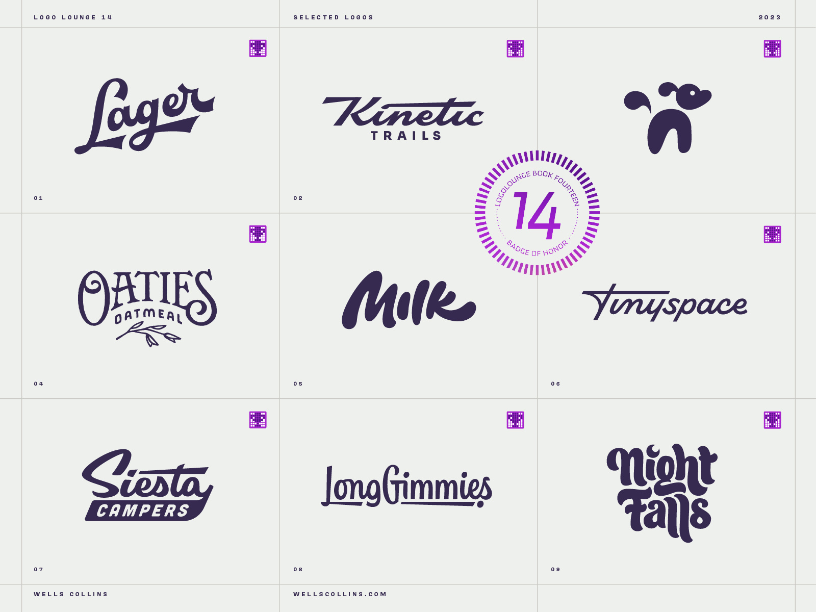 Logo Lounge 14 Logo Selects by Wells Collins on Dribbble