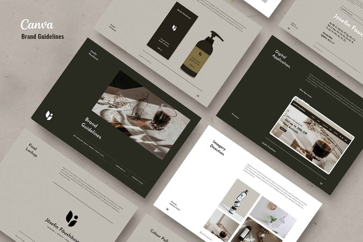 Canva Brand Guidelines by Occy Design on Dribbble