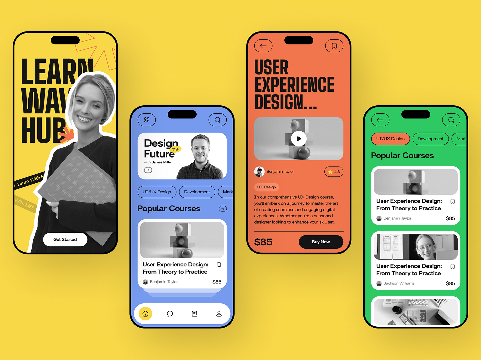 Online Course Learning Platform App Design by MQoS UI/UX for MultiQoS ...