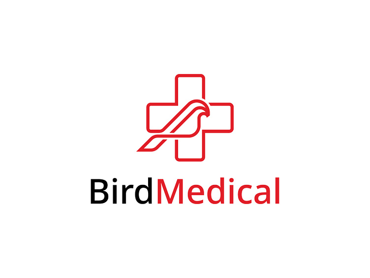 Bird Medical Logo by Pixes on Dribbble