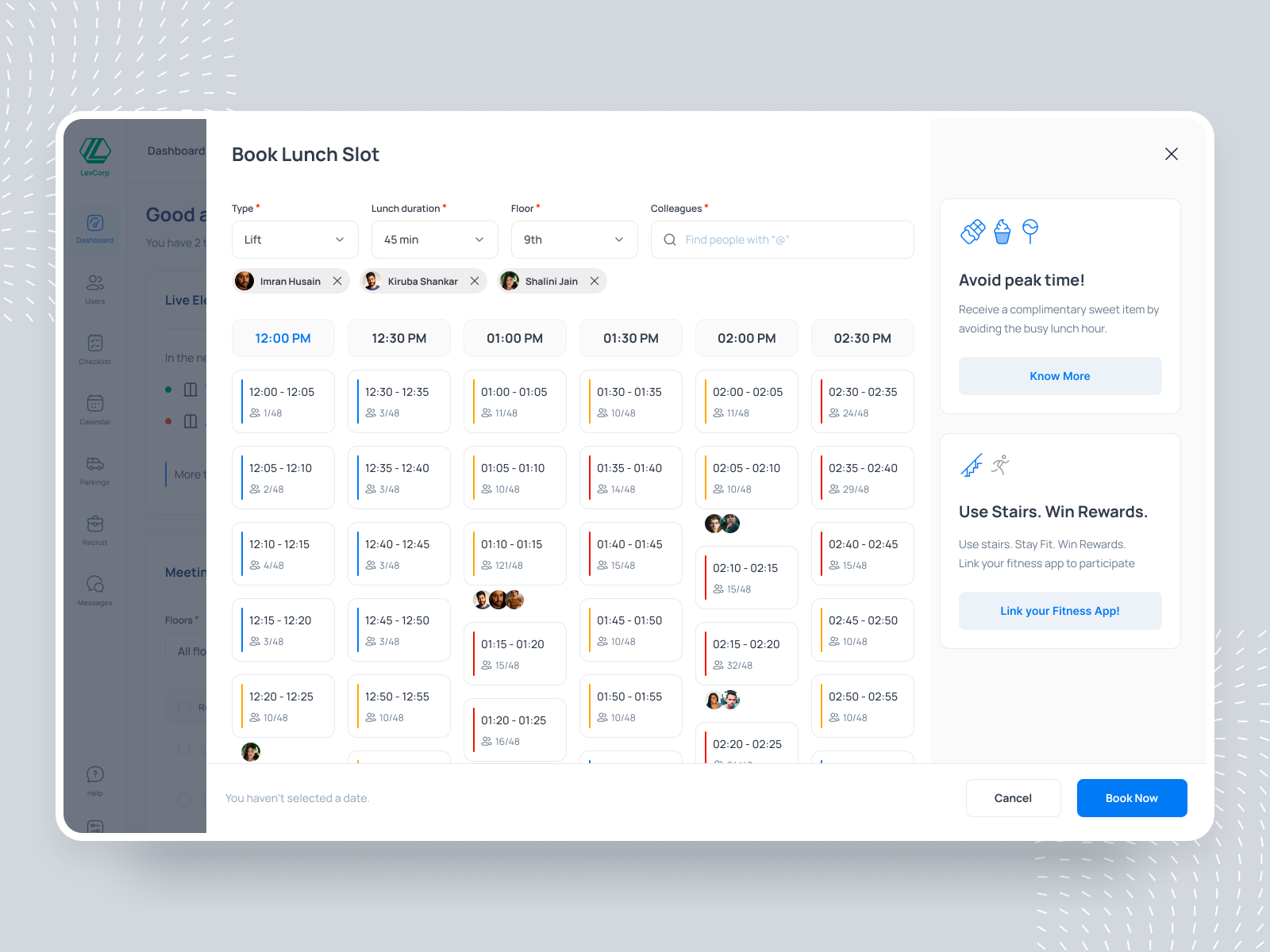 HRMS - Dashboard by Sourav Maity ℠ for Parcelle on Dribbble