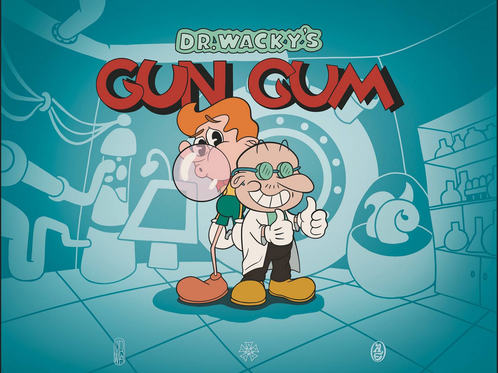 Dr. Wacky's Gun Gum by Katy Sander on Dribbble
