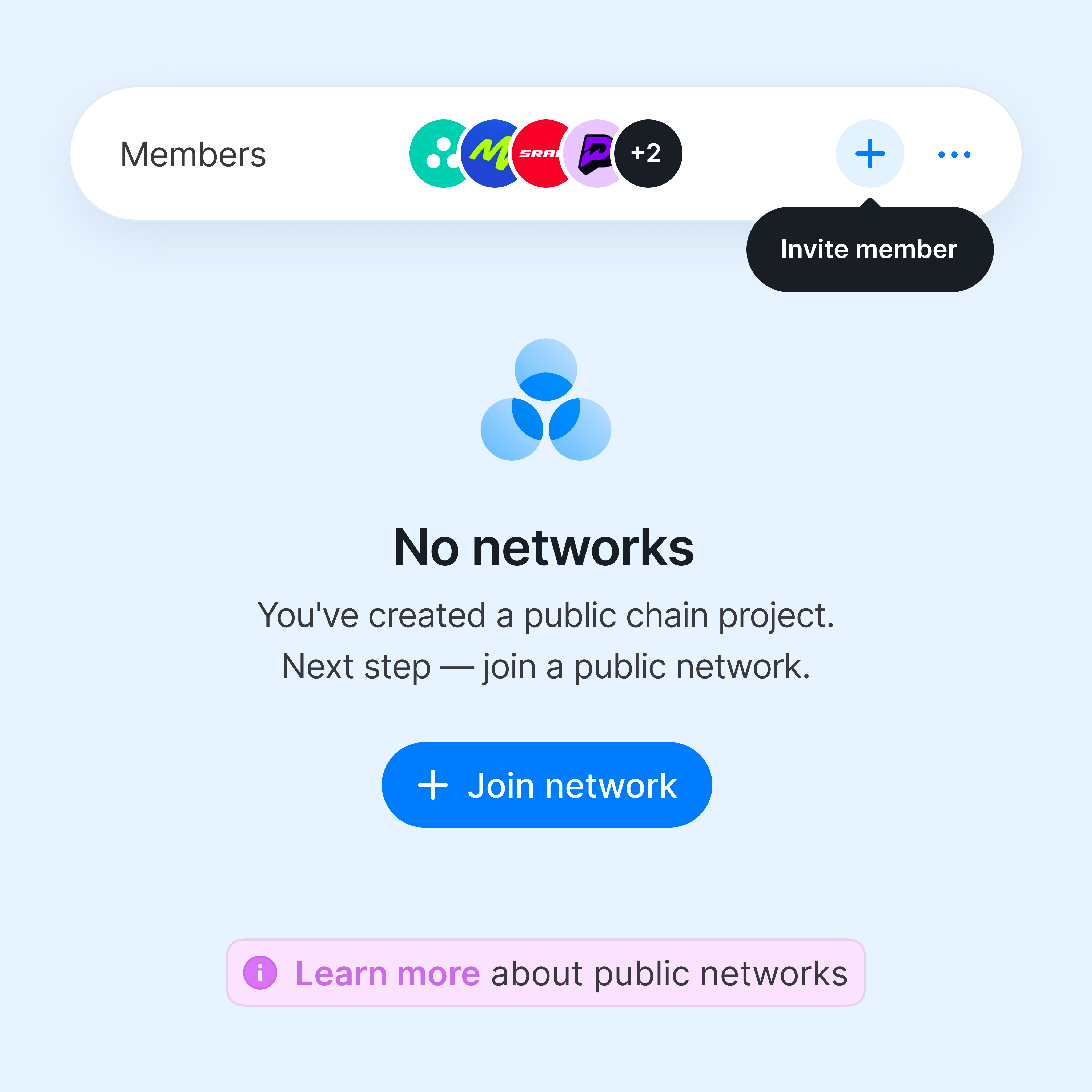 Blockchain network management by Oleksii Drozdov on Dribbble