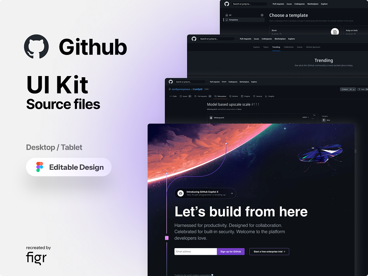 Browse thousands of Github images for design inspiration | Dribbble