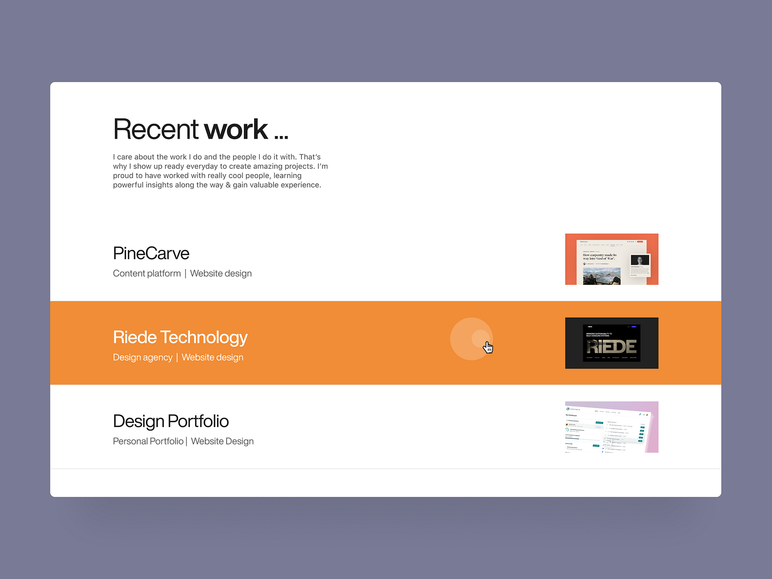Case Study Page | Design Portfolio by Karun Suresh on Dribbble