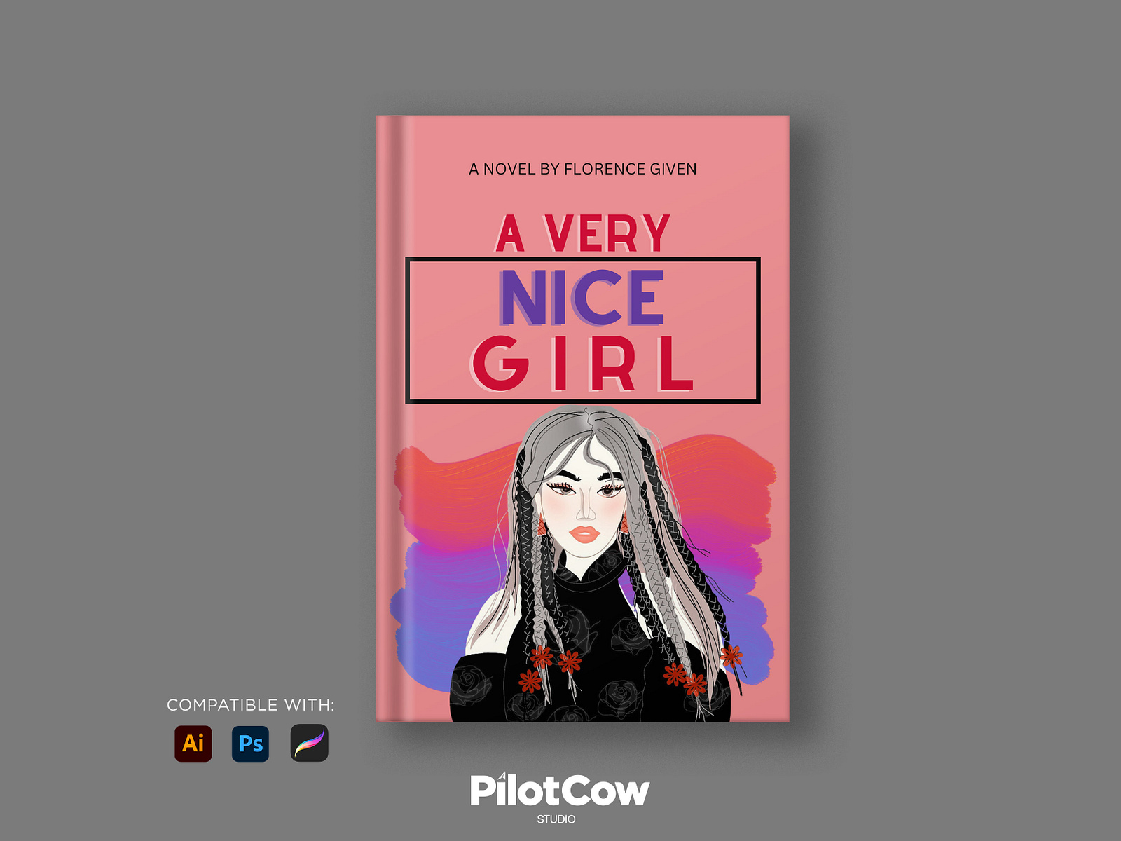 A Very Nice Girl Book Cover by Princess Juan on Dribbble