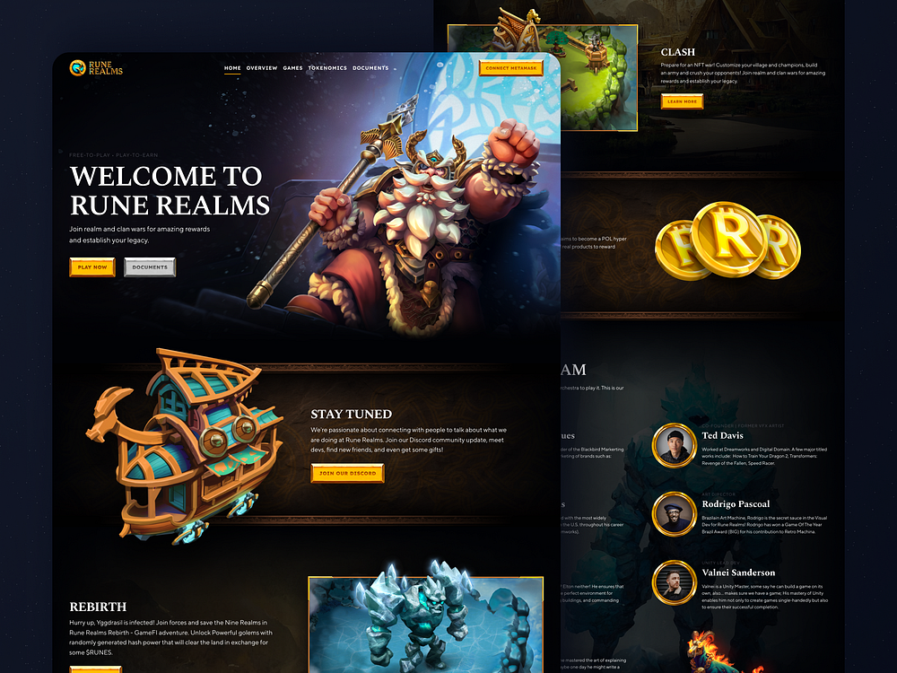 Gaming Website designs, themes, templates and downloadable graphic ...