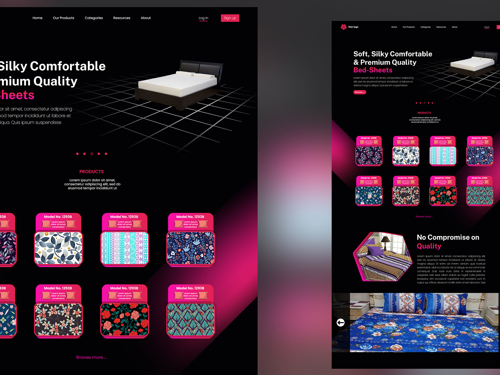 Elegant And Modern Web Ui Design By Adnan Bukhari On Dribbble