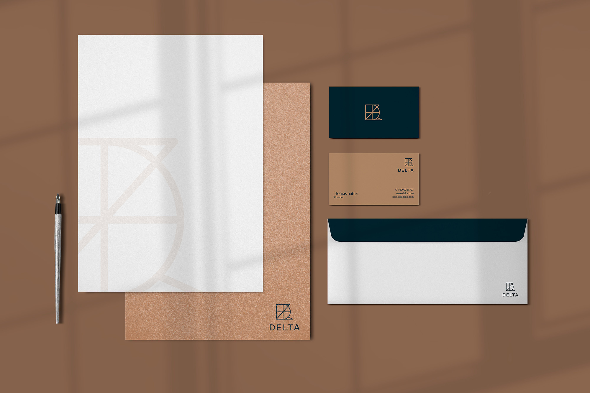 Delta | Branding by Amit Gothwal on Dribbble