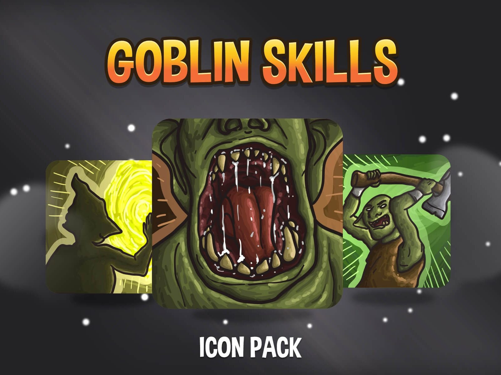 Goblin Skills Icon Pack by 2D Game Assets on Dribbble