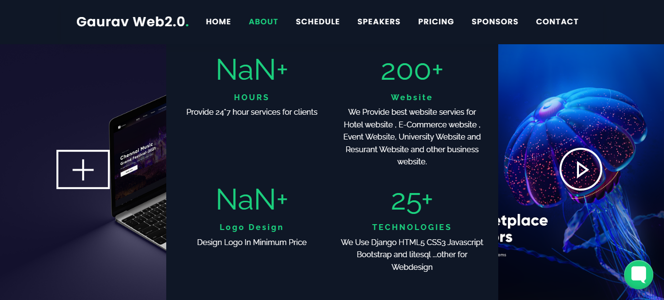 COMPANY WEBSITE by Gaurav Tripathi on Dribbble