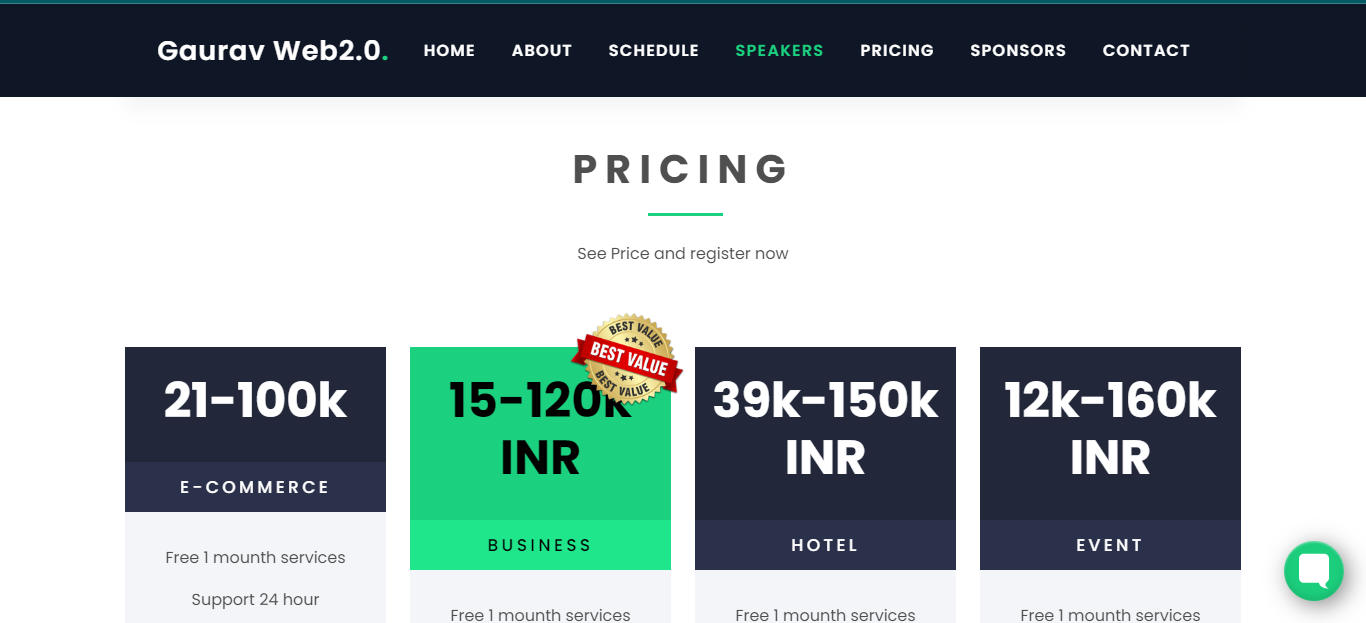 COMPANY WEBSITE by Gaurav Tripathi on Dribbble