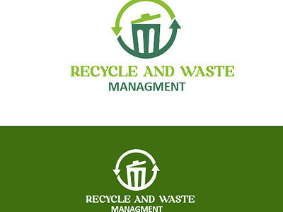 waste logo idea by alifa helen on Dribbble