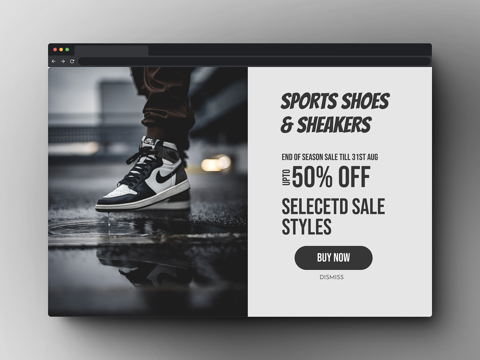 Popup Overlay Notification UI Design by Shanmugaraj T on Dribbble