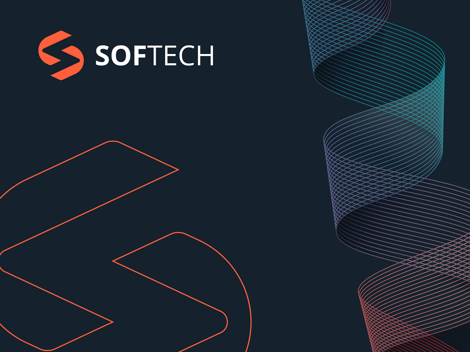 Softech Brand Identity By Tanvir Onik On Dribbble
