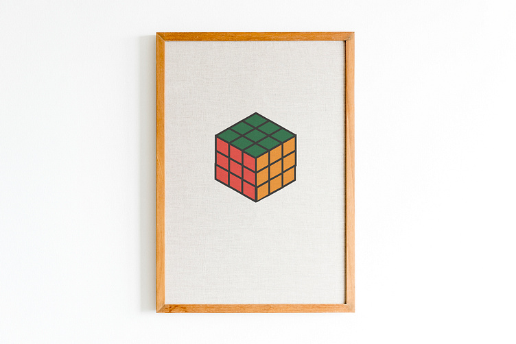 Cube logo design for a toy store by shiran on Dribbble