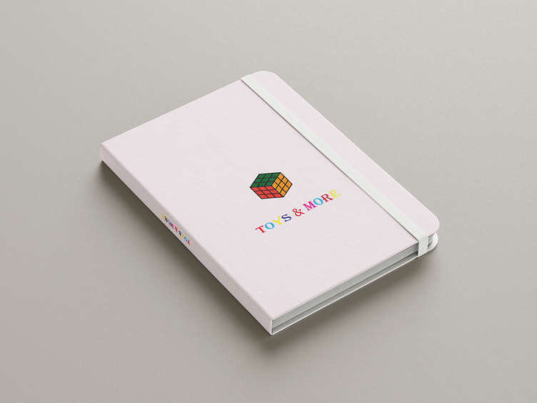 Cube logo design for a toy store by shiran on Dribbble