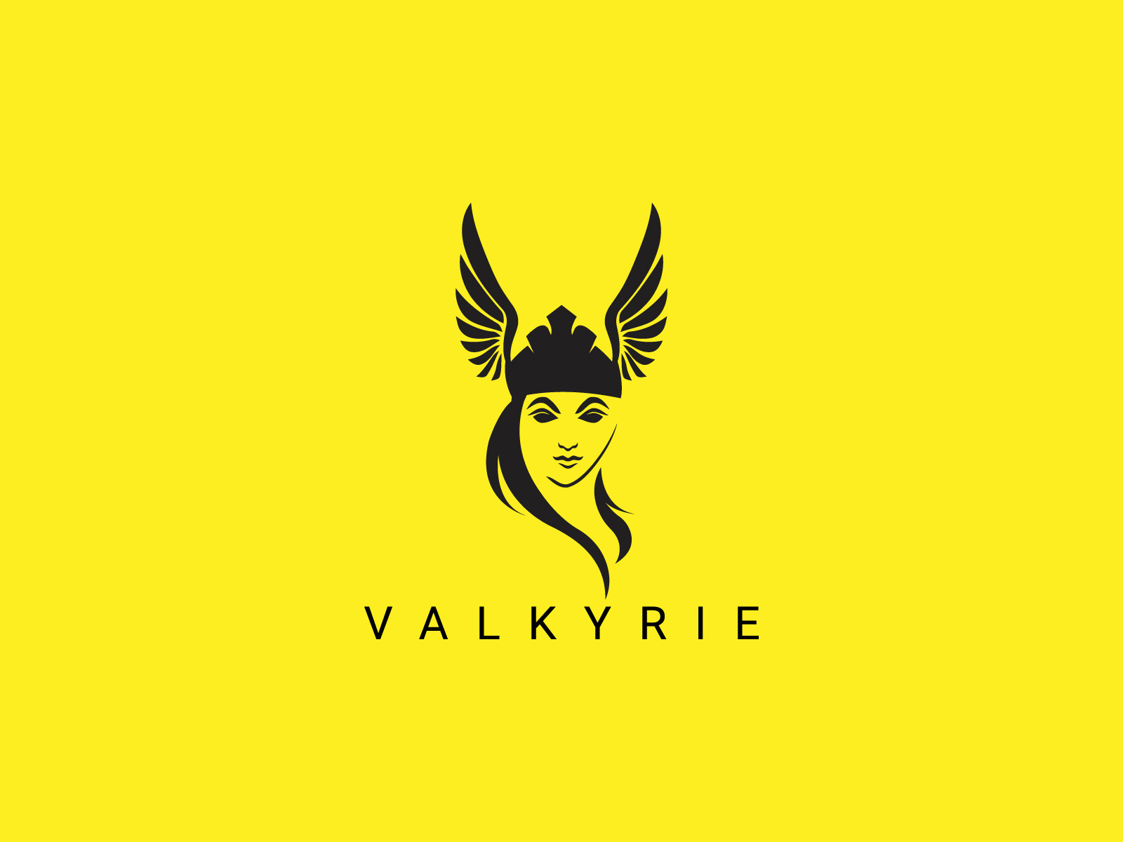Valkyrie Logo by Hussnain Graphics on Dribbble