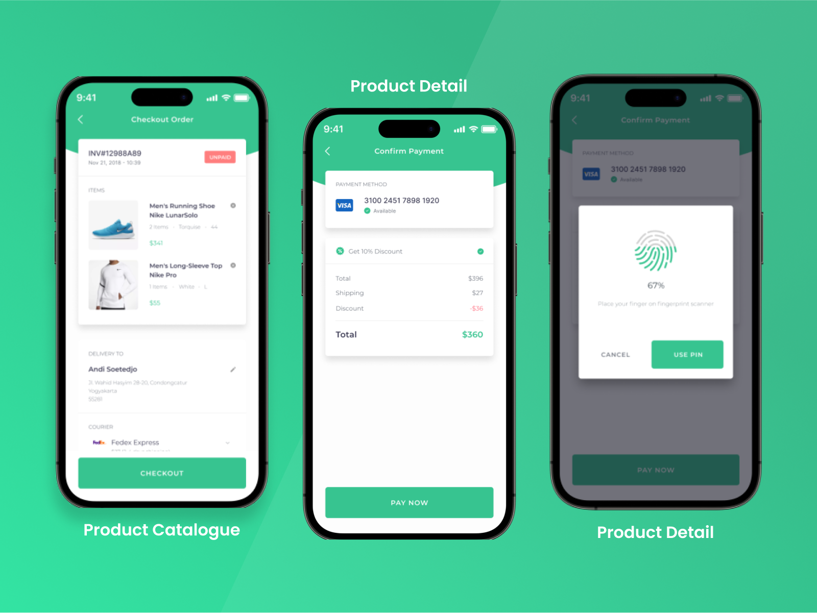 CommerceOne - E-Commerce Checkout App by Agensip UI UX Agency on Dribbble