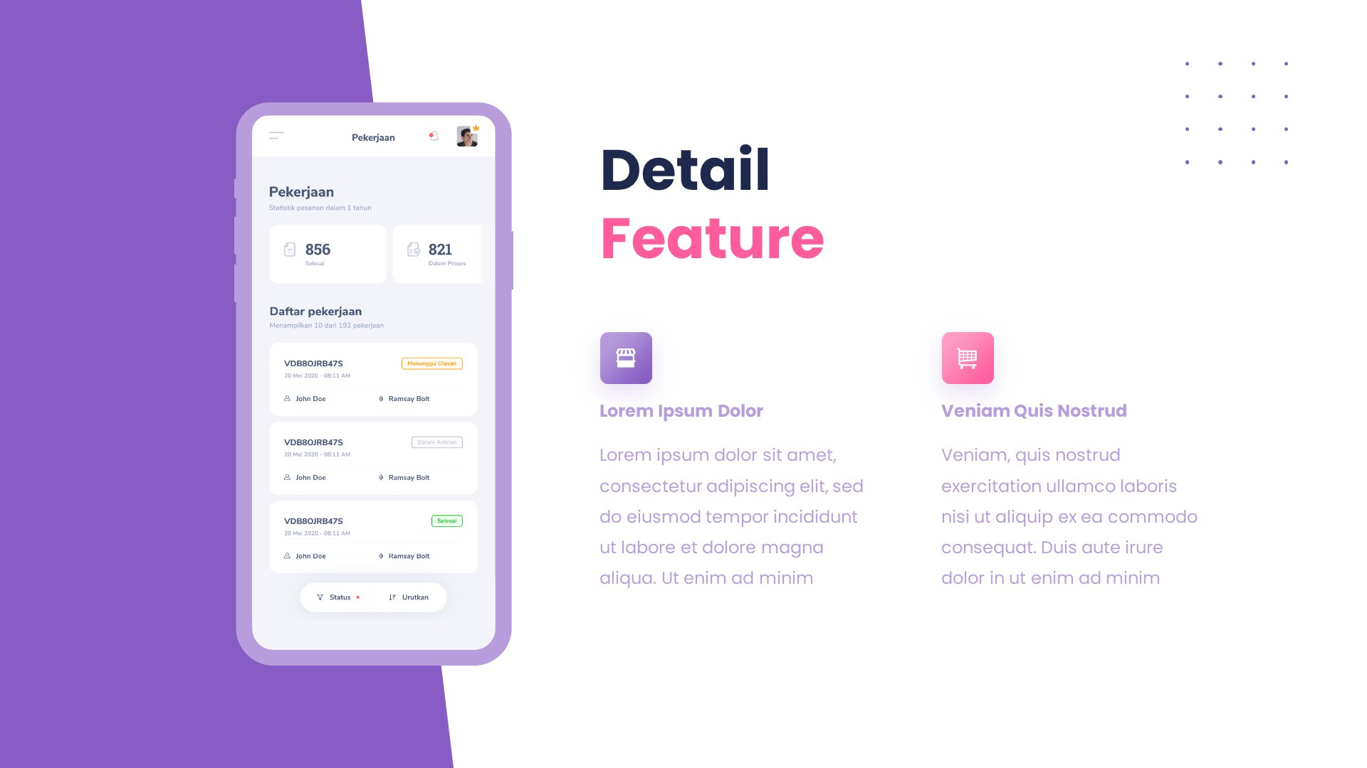 UI Presentation Template by Invima Studio on Dribbble