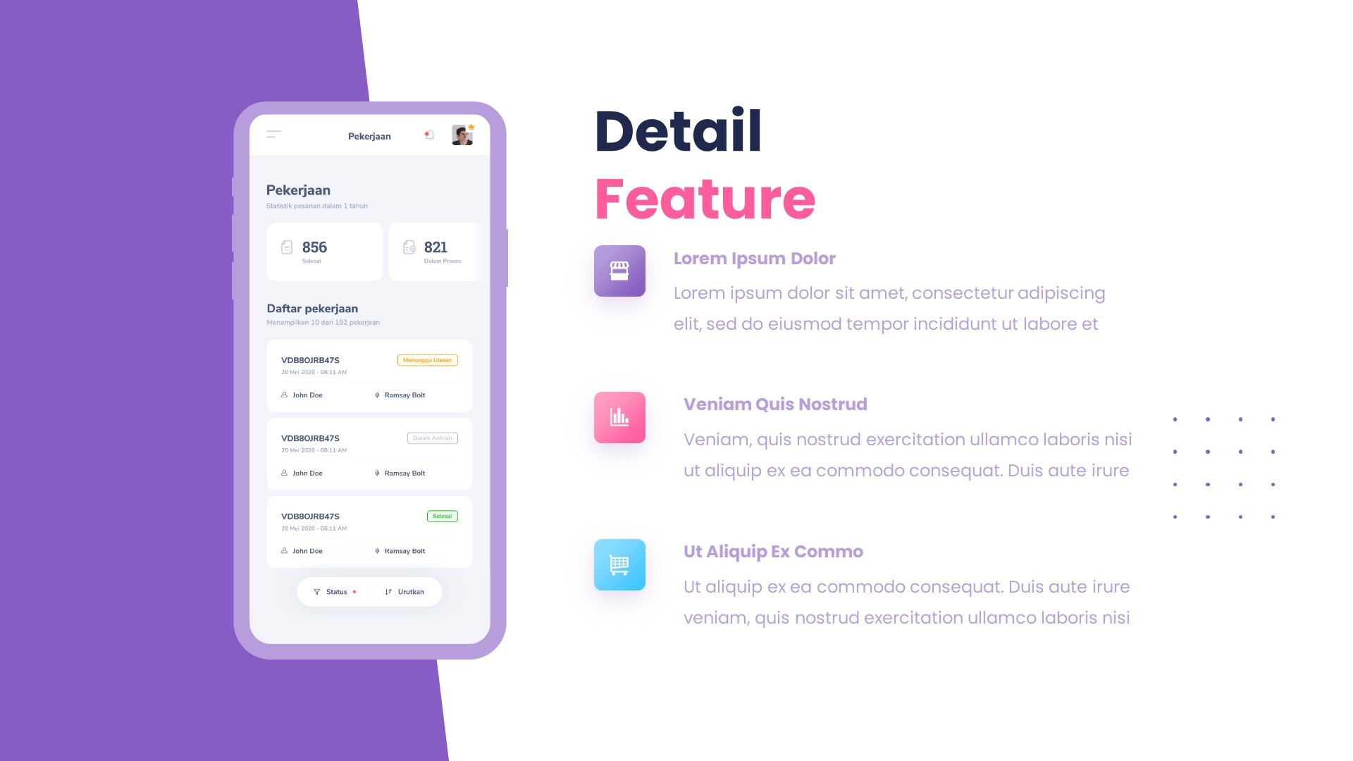 UI Presentation Template by Invima Studio on Dribbble
