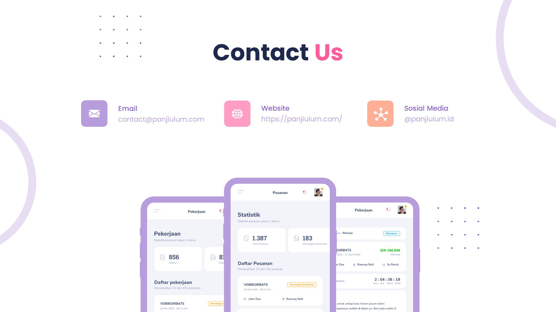 UI Presentation Template by Invima Studio on Dribbble