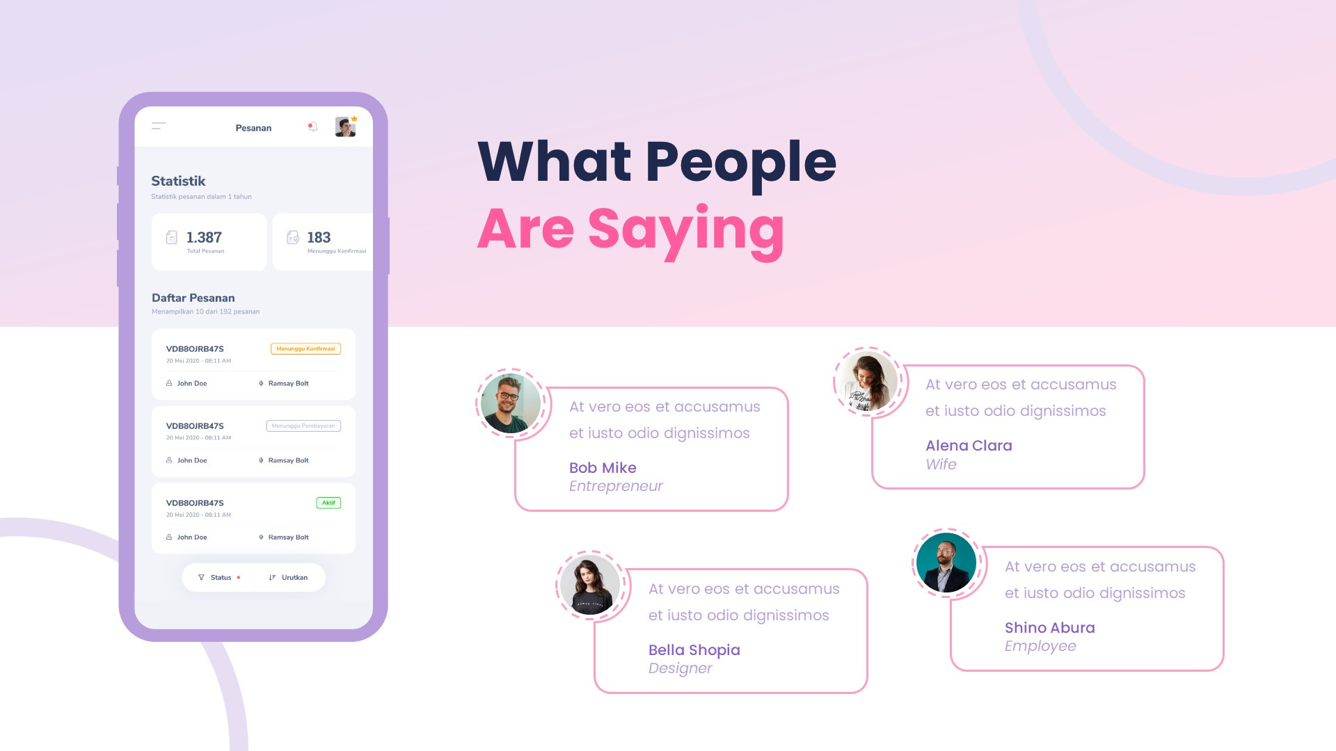 UI Presentation Template by Invima Studio on Dribbble