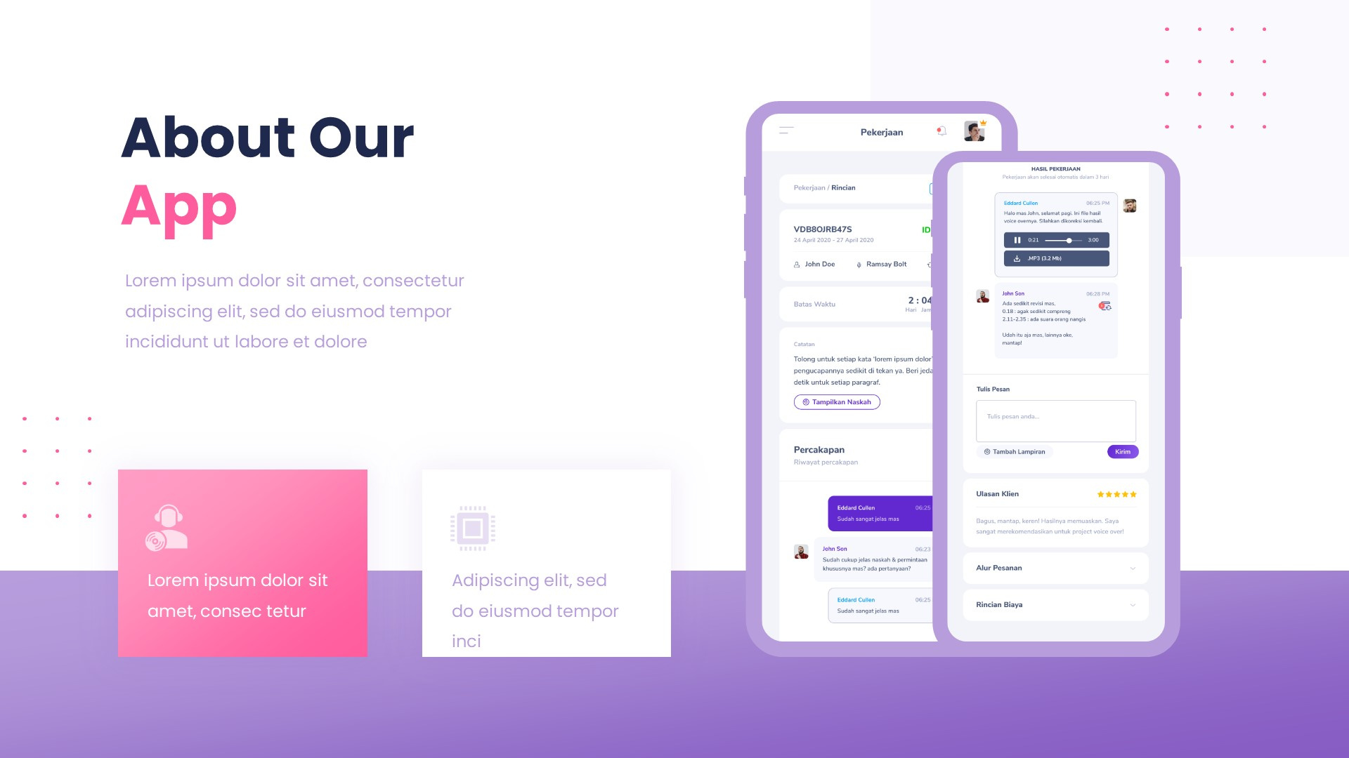 UI Presentation Template by Invima Studio on Dribbble