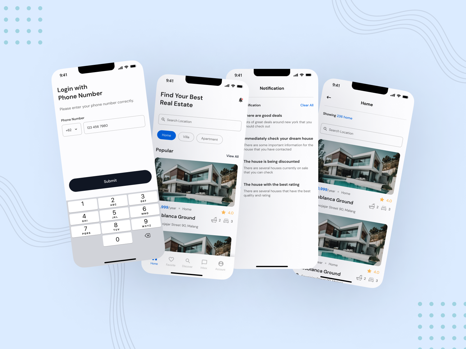 Hommie Real Estate App Ui Kit Figma Resources By Darshan Sutaria On Dribbble