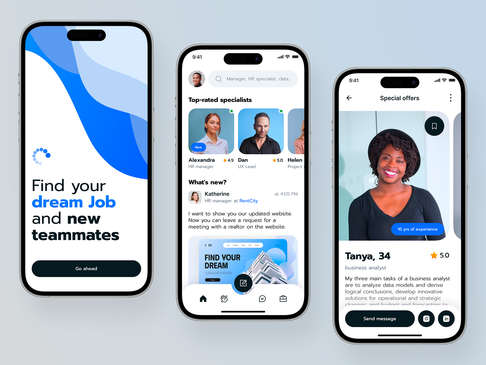 iOS Social Media App by Ronas IT | UI/UX Team on Dribbble