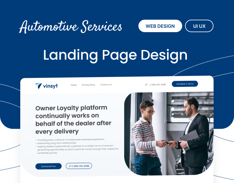 Auto Store Landing Page Design designs, themes, templates and ...