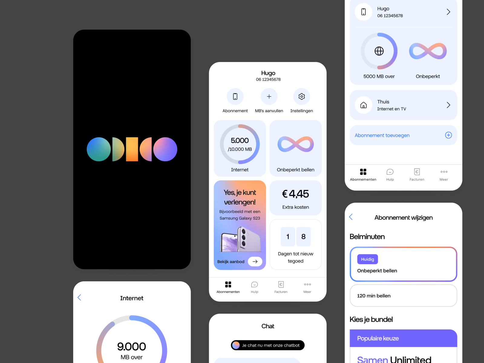 ODIDO - The new telecom provider by Hugo on Dribbble