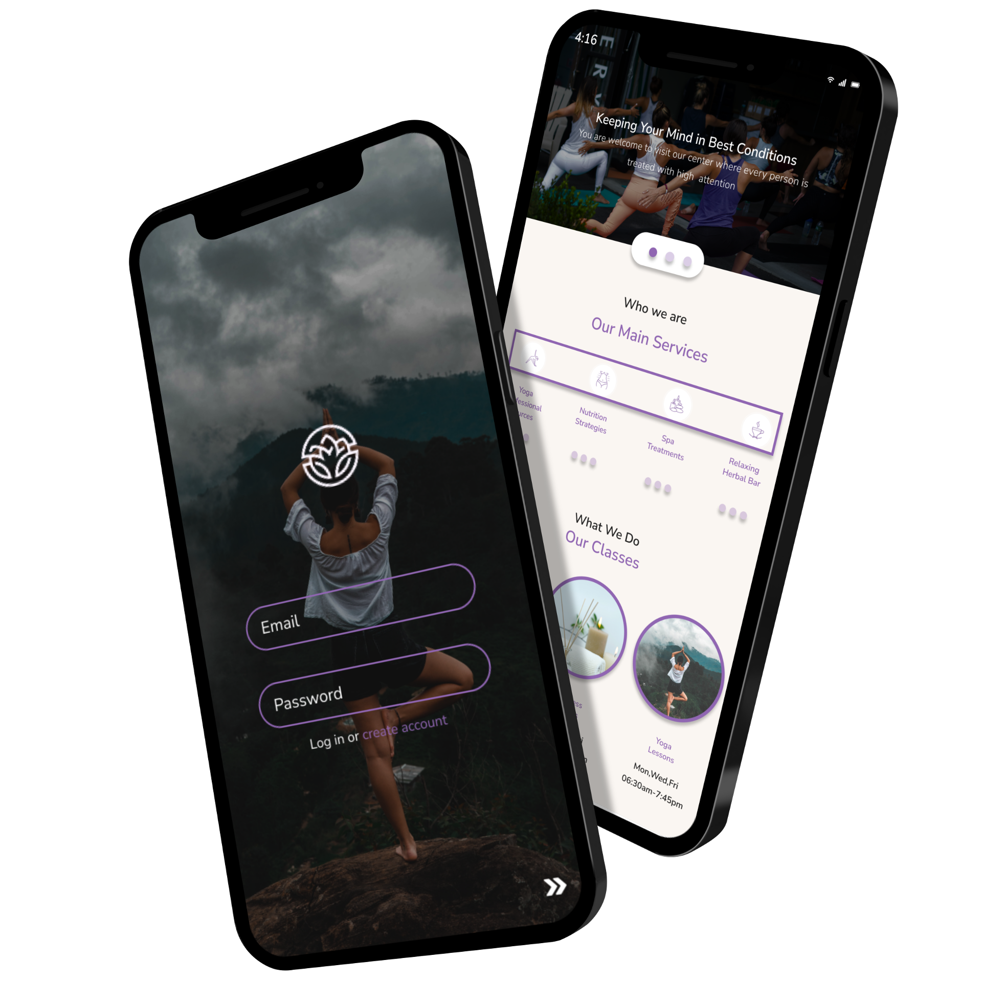 Wellness UI by Priyanka Sarkar on Dribbble