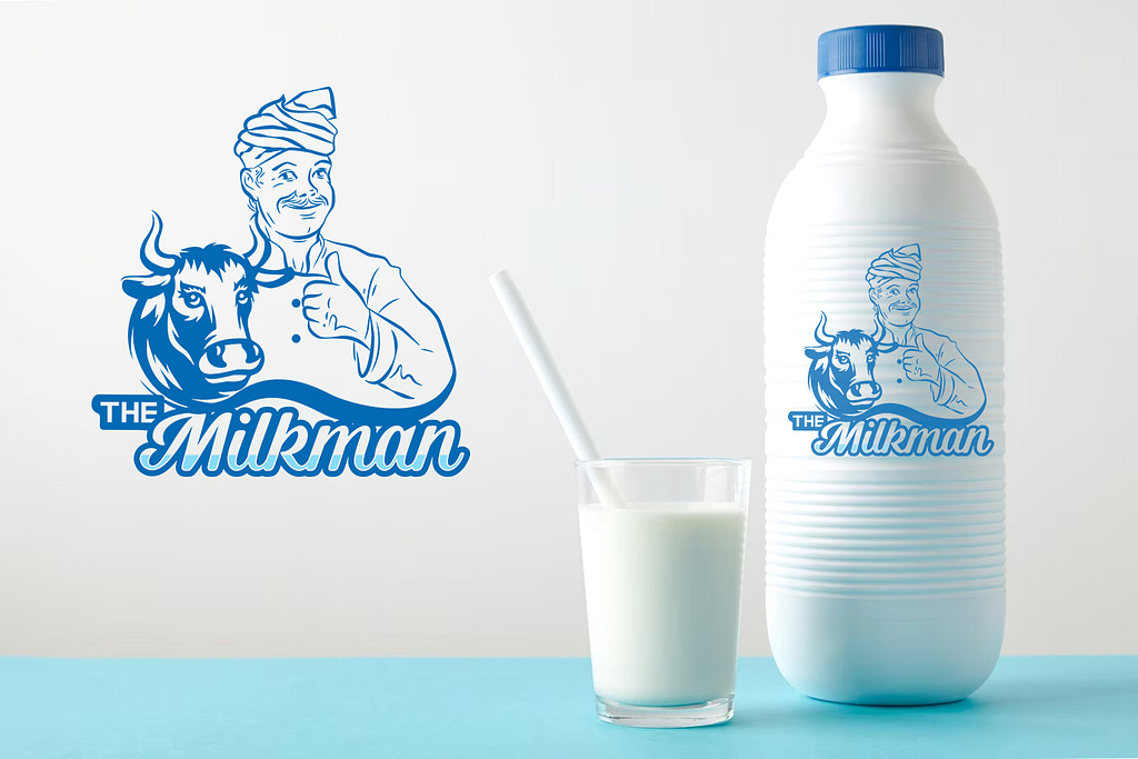 Milkman - Logo Design by Spark Studios on Dribbble