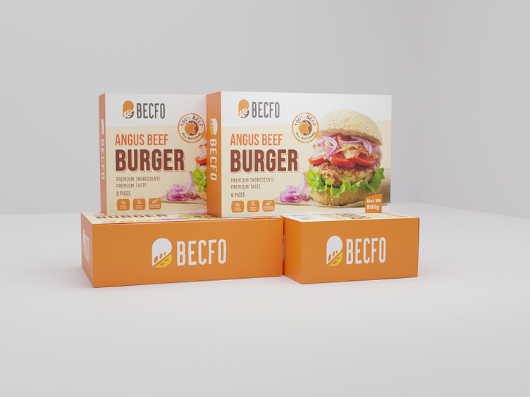 Burger Packaging | Box Packaging | Packaging Design by Hadisur R Rafsan ...