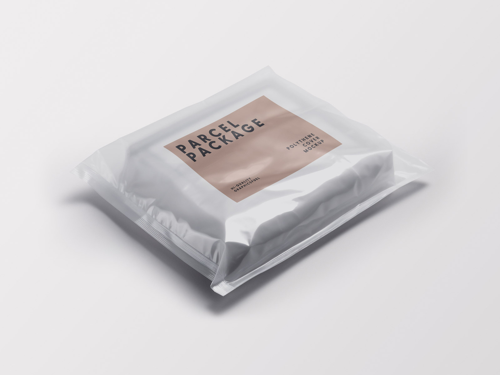 Polythene Parcel Package Mockup by Graphicsfuel on Dribbble