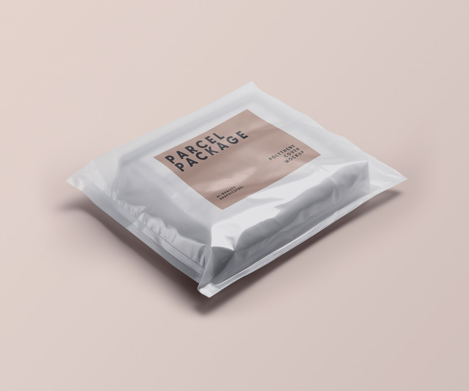 Polythene Parcel Package Mockup by Graphicsfuel on Dribbble